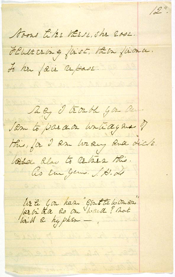 Obituary for Emily Dickinson 12 | Dickinson Electronic Archives Obituary for Emily Dickinson 12 | Dickinson Electronic Archives